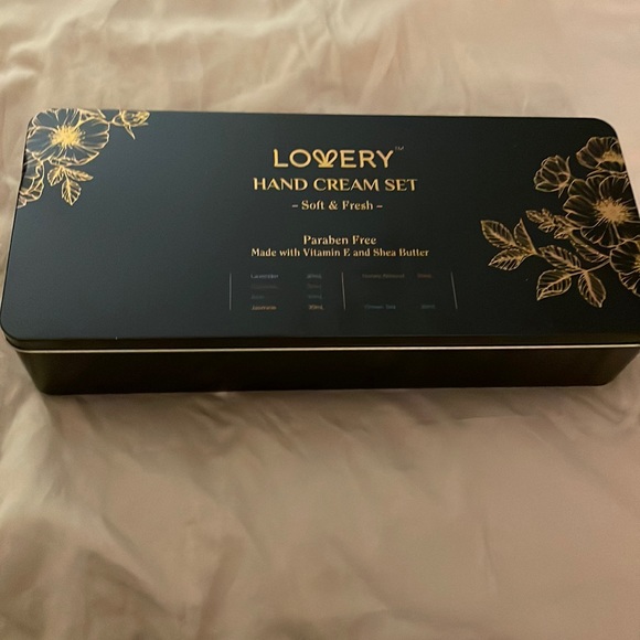 Bath & Body | Lovery 7 Hand Creams In Brown Tin | Poshmark